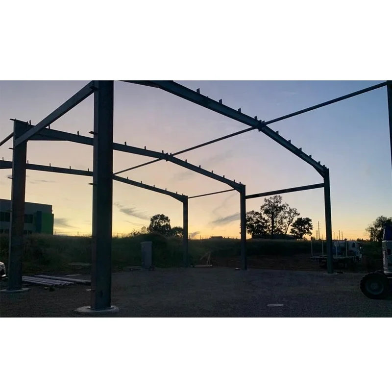 Large Shed Frame Steel Structures - Prefab Factory Building