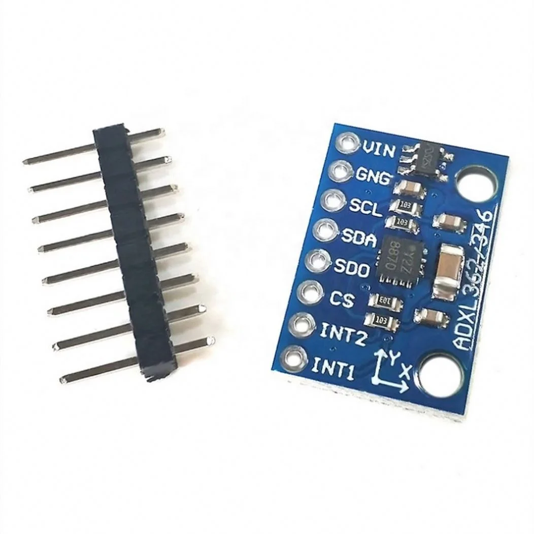 Adxl346 Transducer Module 3 Axis Accelerometer Sensor With Iic I2c Spi ...