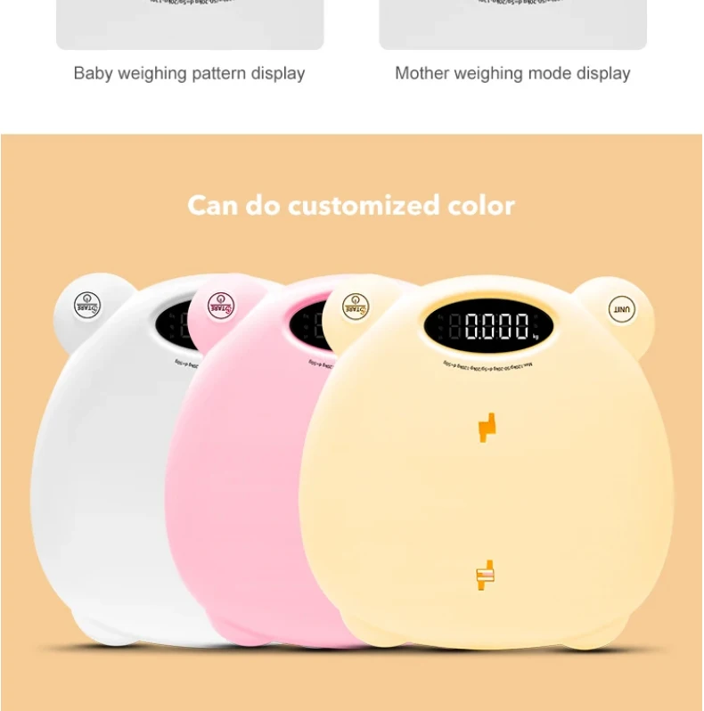 OEM Full Abs Design Removable Mother and Baby Scale Electronic Infant ...