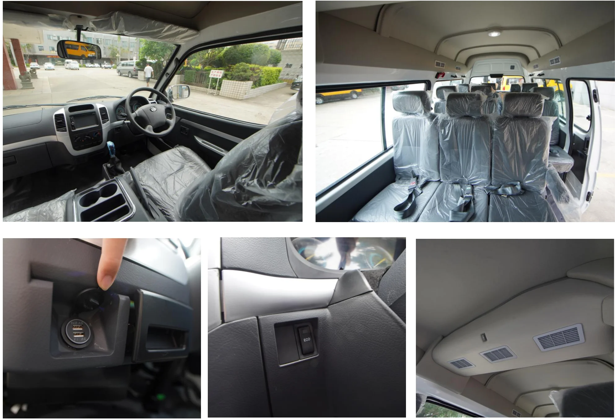 Urban Passenger Transport - 15 Seats Electric Mini Bus