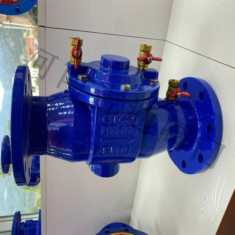 Supply Df41x Backflow Preventer Nodular Cast Iron Antifouling Block Valve Special Backflow ...