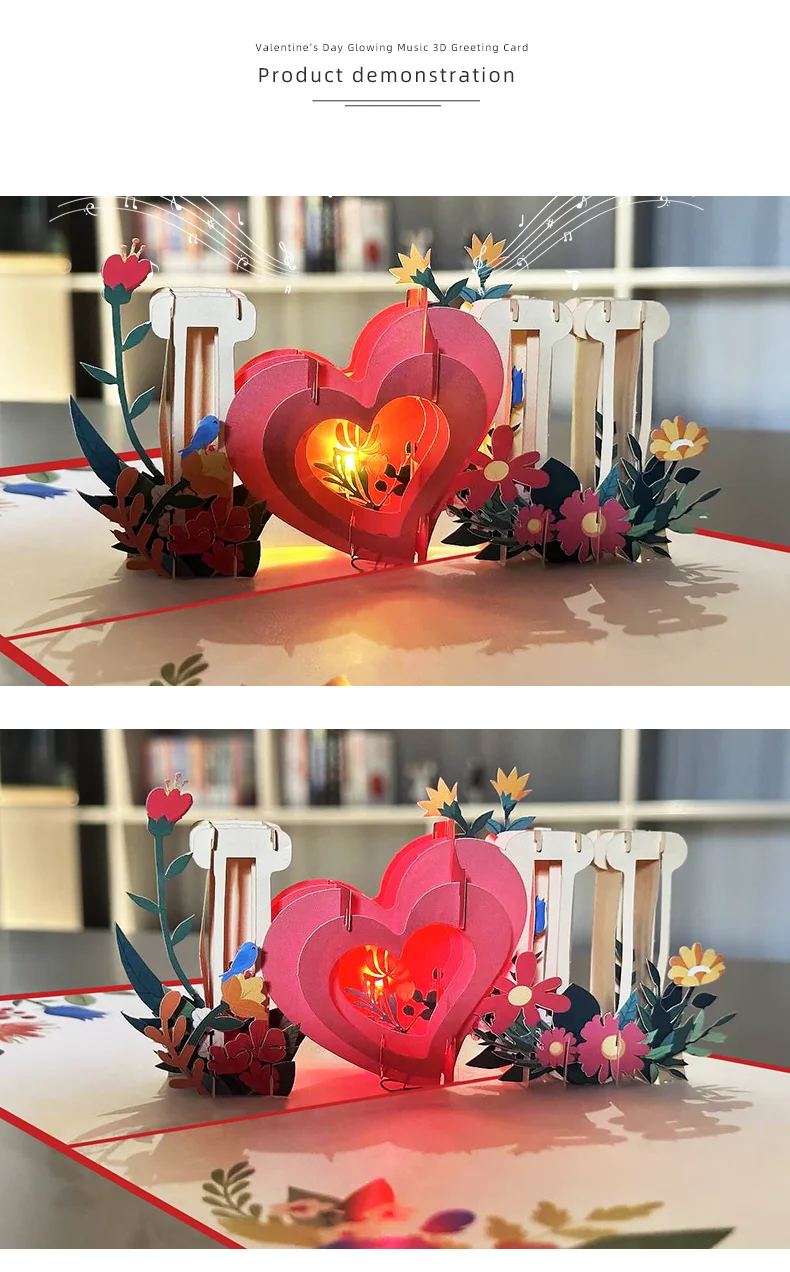 New Design Goods In Stock Fast Shipping Luxury Beautiful 3d Pop Up Gift ...