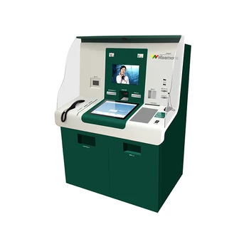 Lobby Interactive Video Call Kiosk Self Service Touch Screen Banking ...