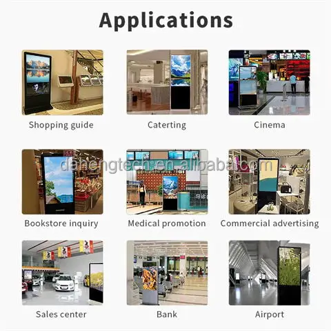 Indoor Vertical Advertising Machine - Buy Lcd Screen High-definition ...