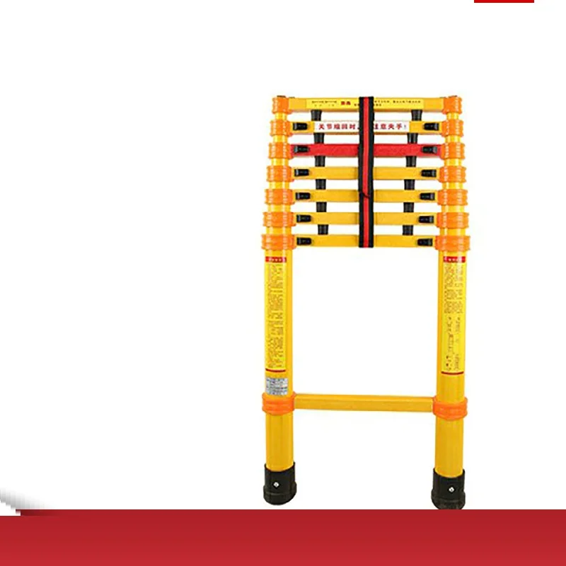 Frp Insulated Telescopic Ladder Joint Ladder For Electricians - Buy ...