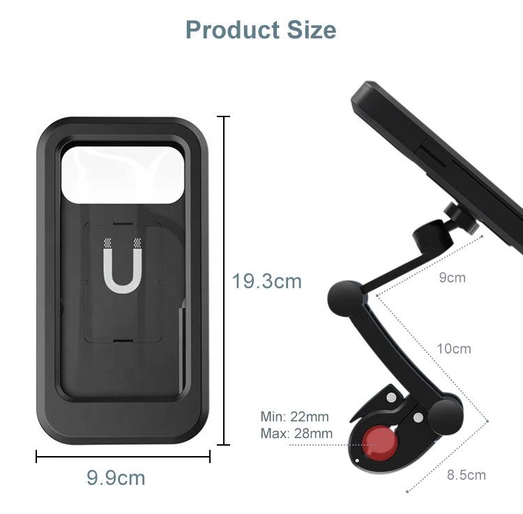 Universal Custom 360 Degree Bicycle Motorcycle Accessories Cell Phone ...