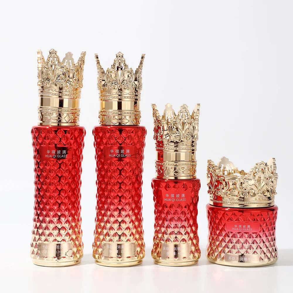 Good-looking Skin Care Packaging Glass Bottle Emulsion Bottle Cream ...