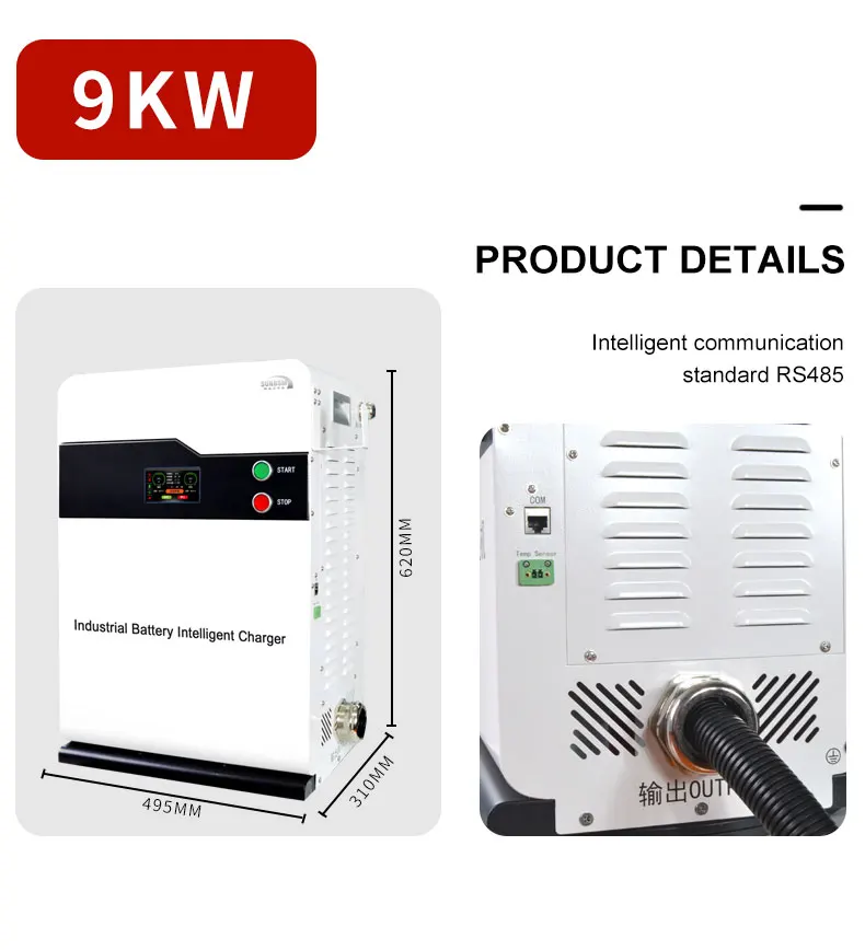 Input 220v Industrial Battery Charger 3kw With Output 24v/100a 48v/50a ...