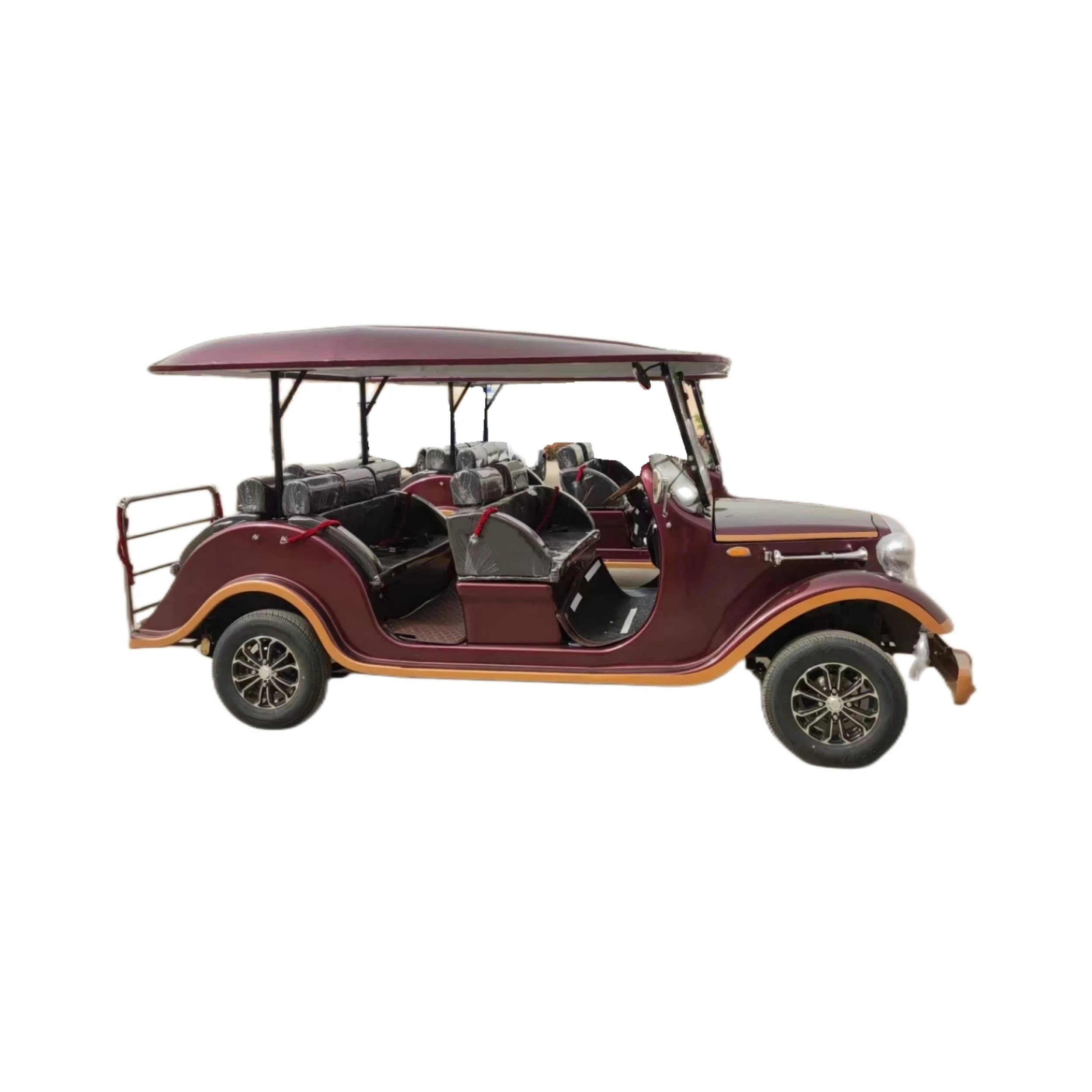 11 Seat Electrical Classic Car Vintage 72 Volt Lithium Powered ...