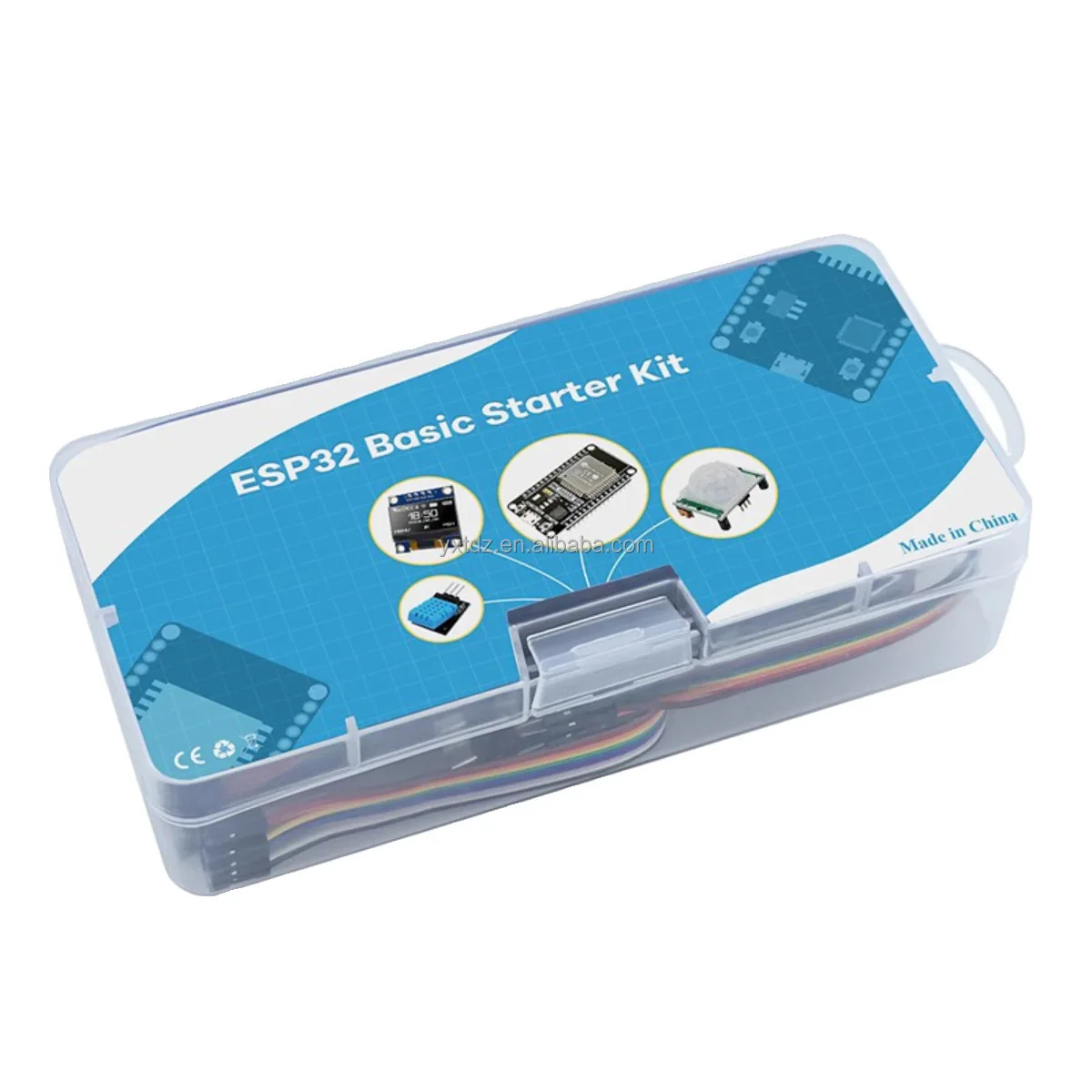 TOPCUS Starter Kit for ESP32 Esp-32s WIFI Module OT Development Board ...
