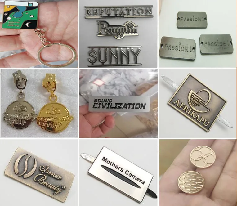 Alloy Letters Matel Labels Custom Metal Logos With Adhesive For ...