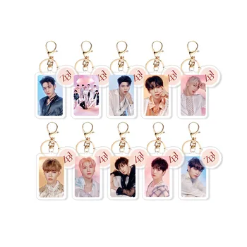 Kpop Zb1 Keychain Zerobaseone Acrylic Figure Keyring Zhanghao Hanbin ...
