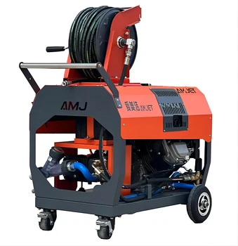 Amjet4000psi High-pressure Sewage Pipe Cleaner Uses Stainless Steel ...