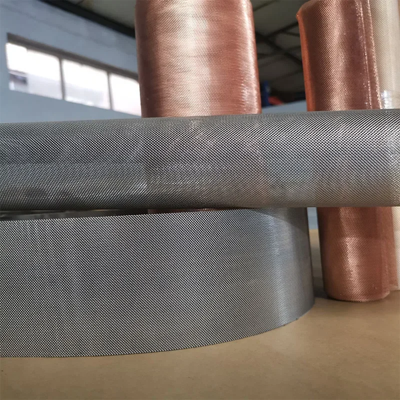 Copper Mesh For Aerospace Galvanized Expanded Micro Hole Metal Wire ...