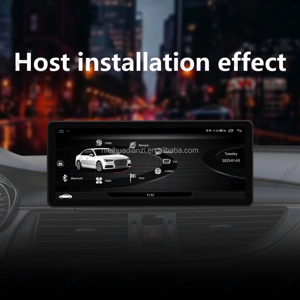 12.3inch Android Car Multimedia Screen for Audi Q5 2009-2019