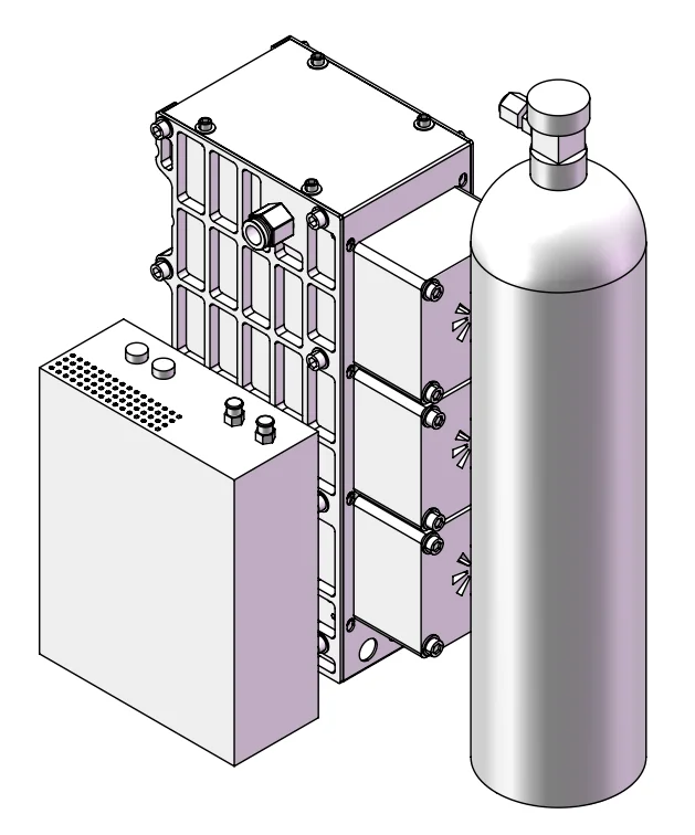 1000W Hydrogen Fuel Cell Power System - Efficient & Reliable