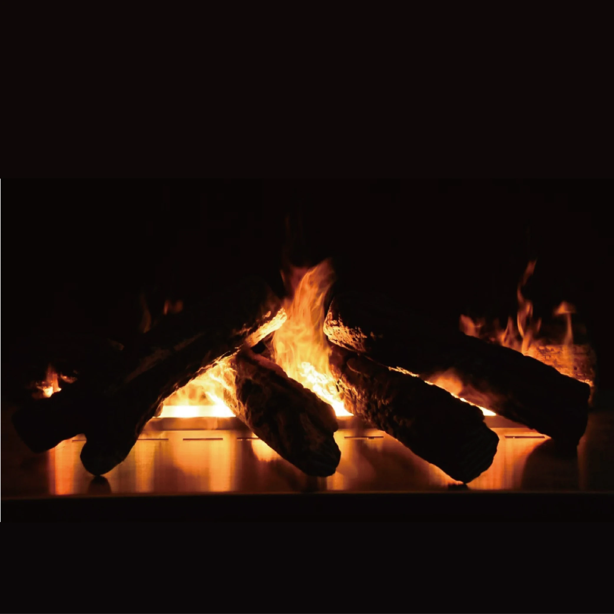 1 Meter over Heating Protected Vapor Fireplaces 3D LED