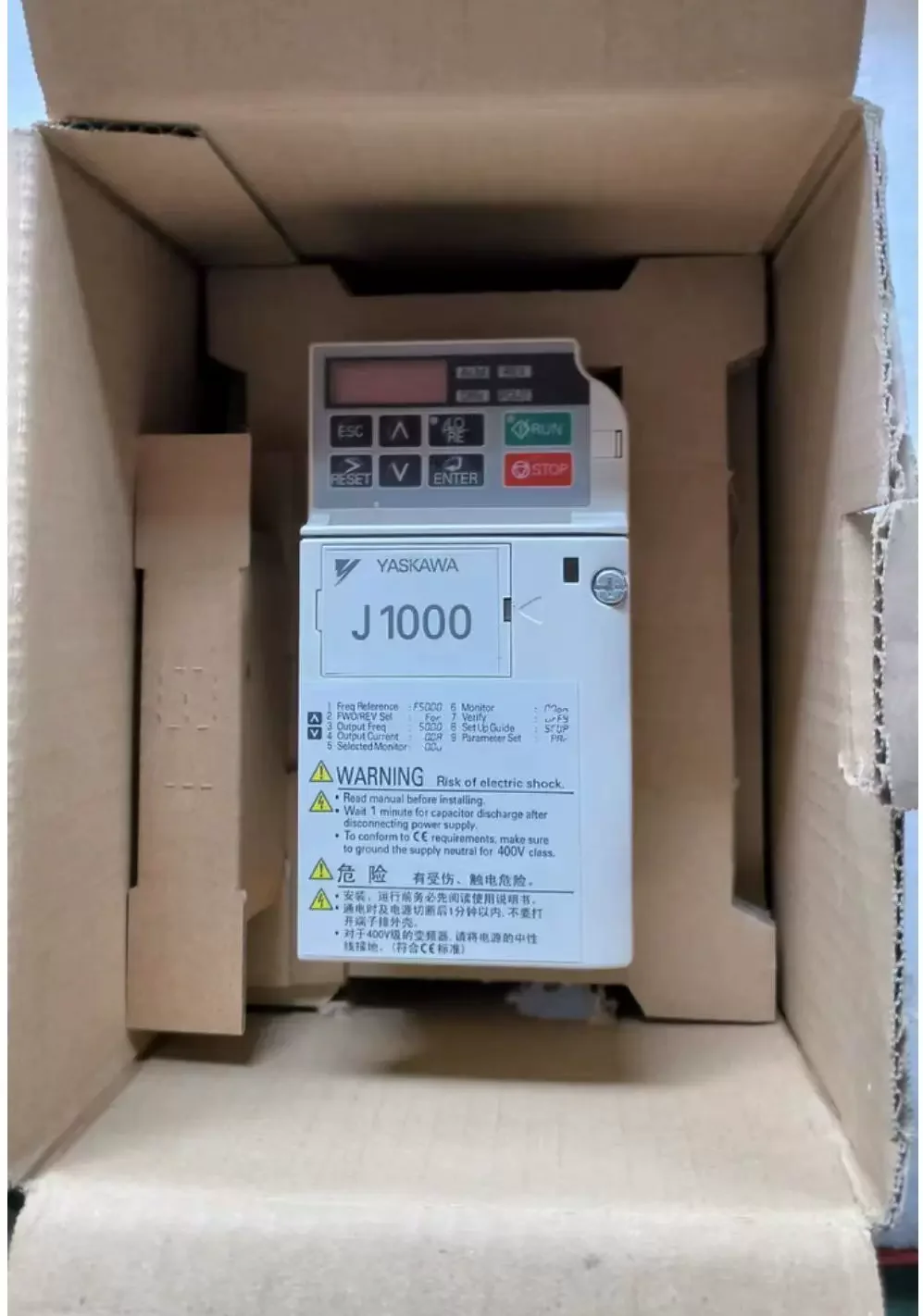 Original Yaskawa Inverter J1000 CIMR-JBBA0001BBA CIMR-JBBA0002BBA CIMR ...