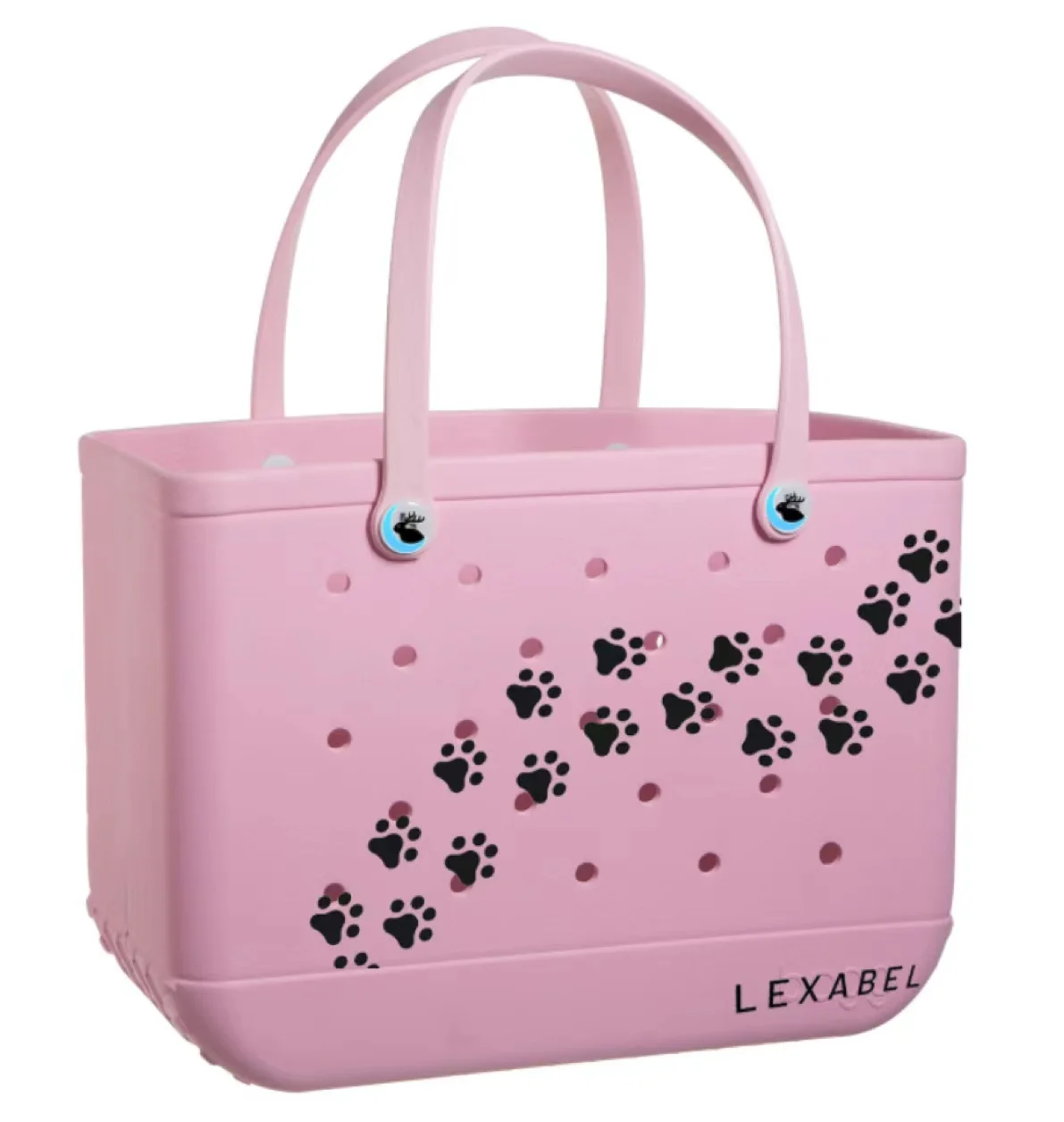 Wholesale Custom Women Beach Silicone Bag With Holes Waterproof Tote ...