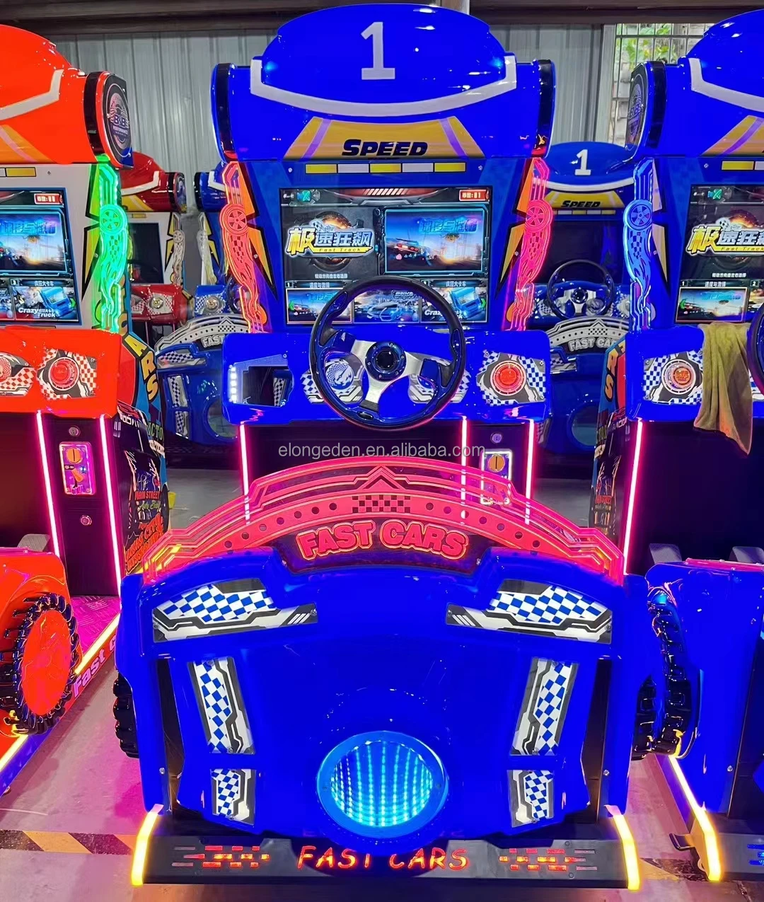 Race Video Game Machine Trade Racing Arcade Machines Coin Operated Car ...