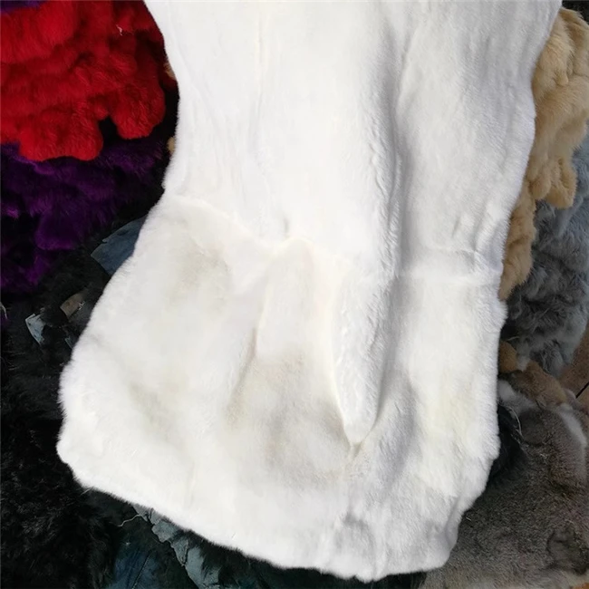 Chinchilla Dyed Genuine Rex Rabbit Fur Plate - Buy Rabbit Fur Plate ...