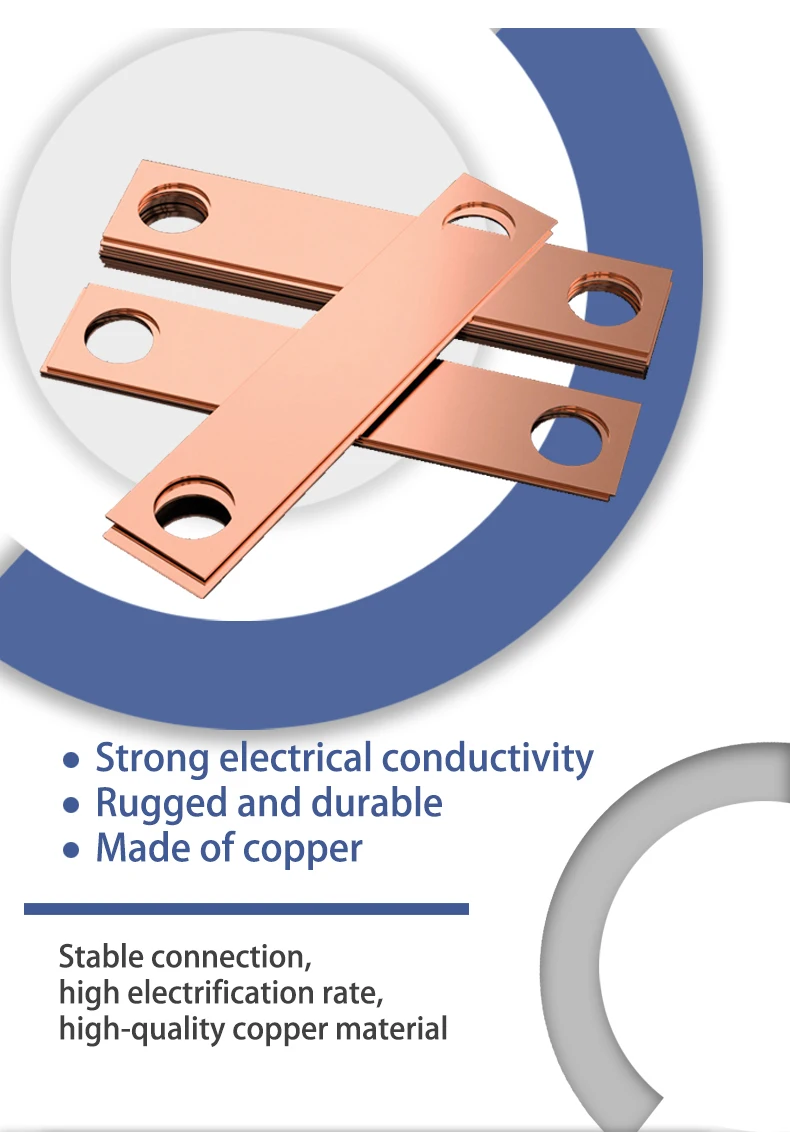 Flange Electrostatic Jumper Copper Connection Piece Grounding Custom ...