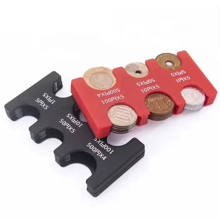 Solid Color Japanese Coin Collection Wallets for Travel