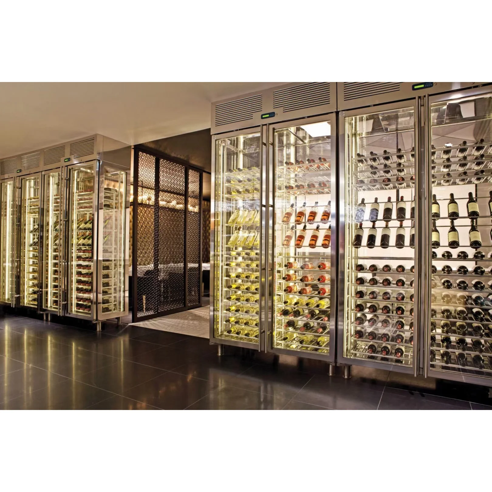 Bottle Display Stand Metal Beer Bottle Showcase Modern Bar Furniture ...