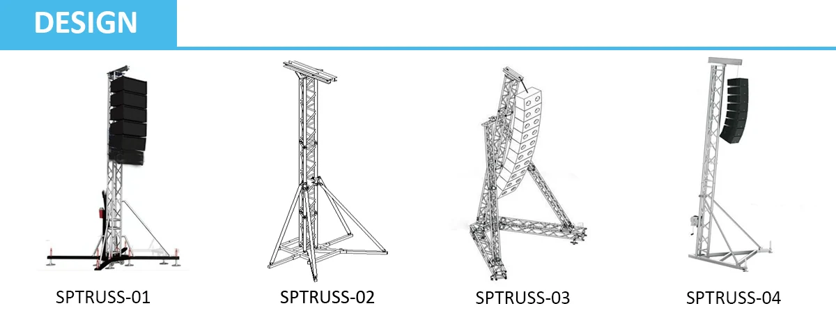 Line Array Lift - Speaker Truss System Stand for Optimal Sound