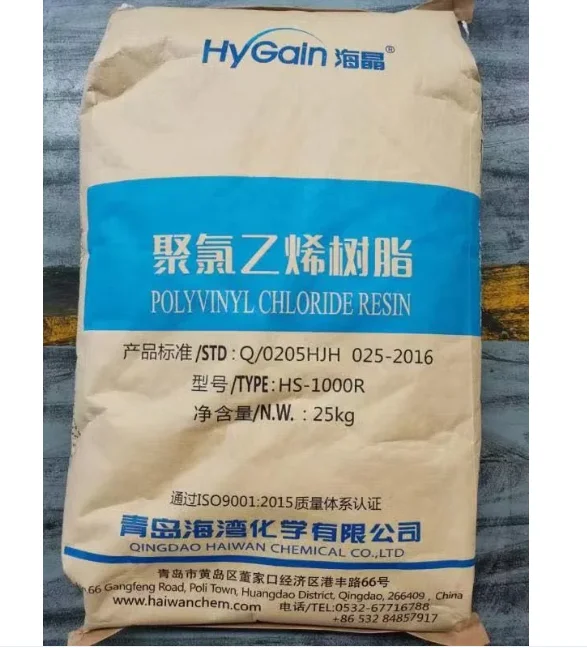 Pvc Powder Polyvinyl Chloride K60 K-65 K67 Sg5 S1000 Natural Pvc Resin ...