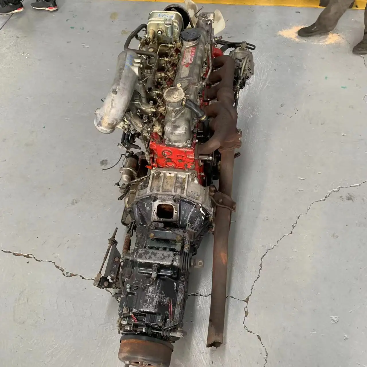 Good Condition for Hino H07C Used diesel Engine for Trucks Assembly ...