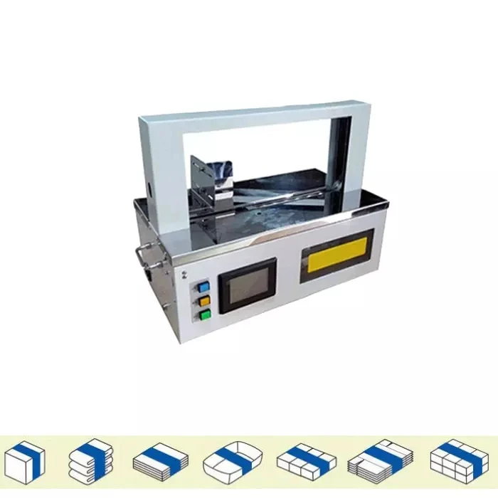 High Quality Electric Paper Money Strap Banding Machine Bundle Machine ...