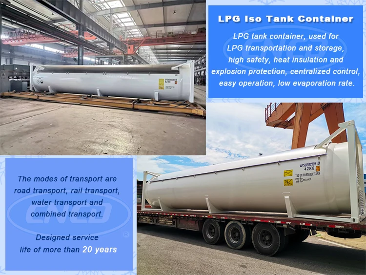 Lpg Transport Tank Containerized Lpg Transport 40ft Lpg Iso Tank Container Pressure Vessel - Buy ...