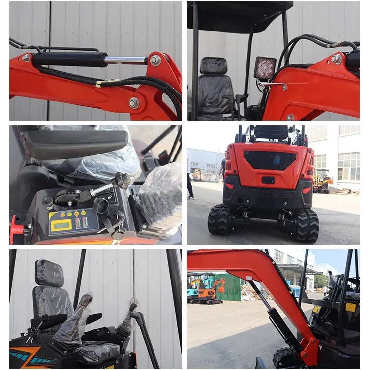 Free Shipping EPA Excavator 3.5ton - Kubota Engine Digger