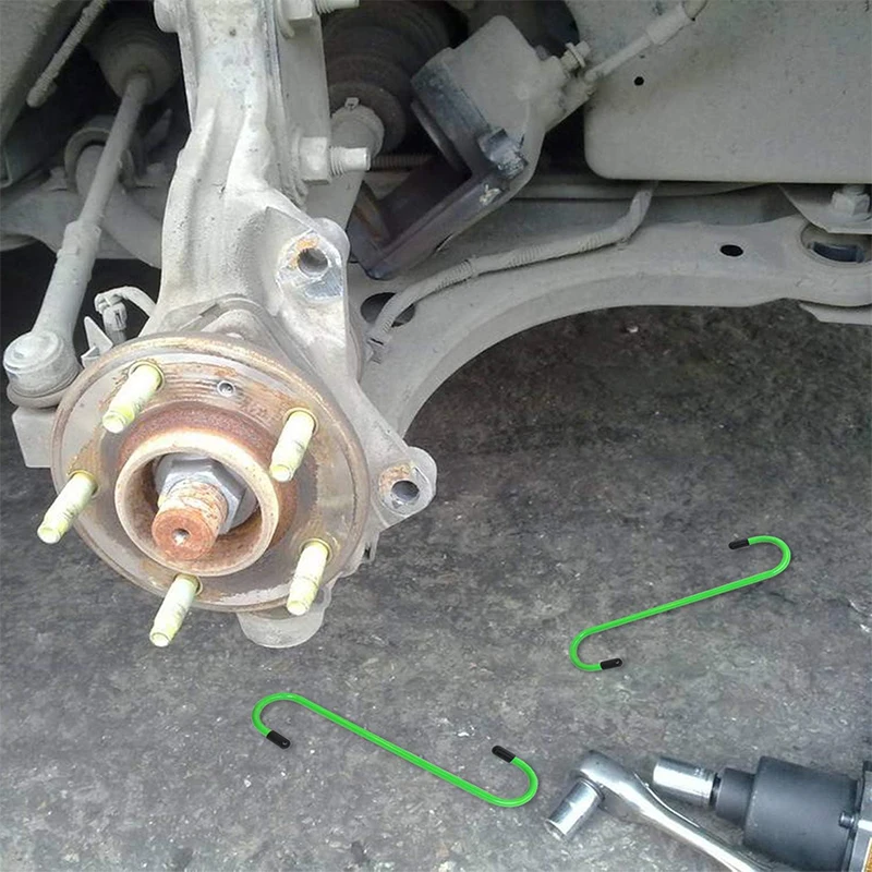 4-piece Brake Caliper Hooks With Rubber Tips For Braking Bearing Axle ...