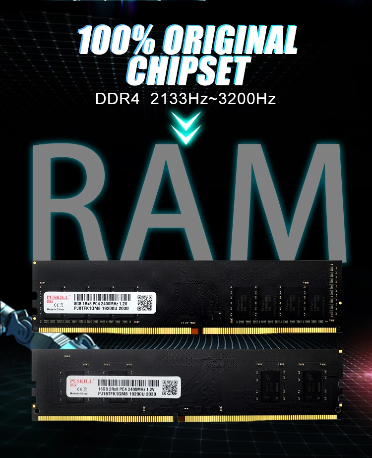 Original OEM RGB RAM DDR4 8GB 16GB 32GB 2400mhz 2666mhz 3200mhz High ...