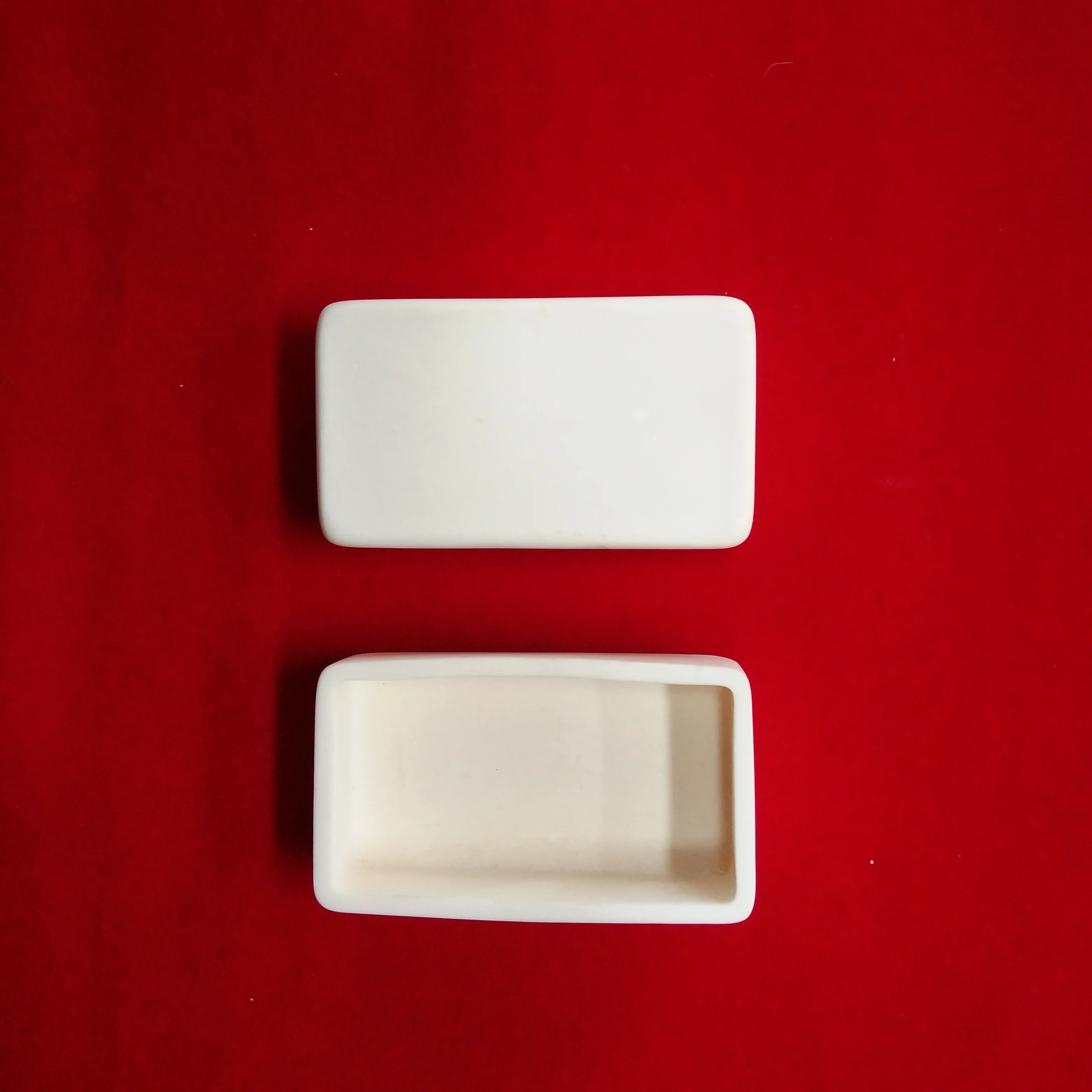 High Purity Al2o3 Alumina Ceramic Boat Flat Rectangle Crucible - Buy ...