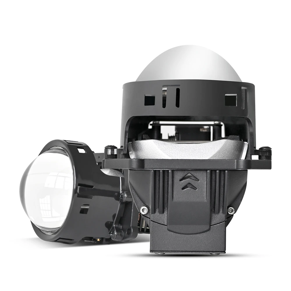 Factory Bi led lens car LED headlights projection lamp 3-inch lens 12+6 ...