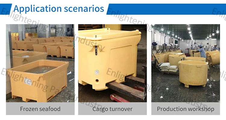 Heavy Duty Insulated Fish Bin - 460L, 660L & 1000L Double Wall LLDPE ...