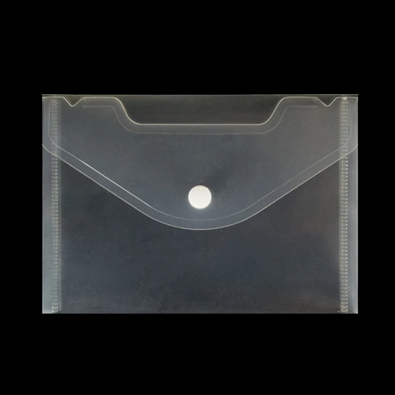 Stationery Transparent A5 Fastener Document File Folder Pen Bag Pencil ...