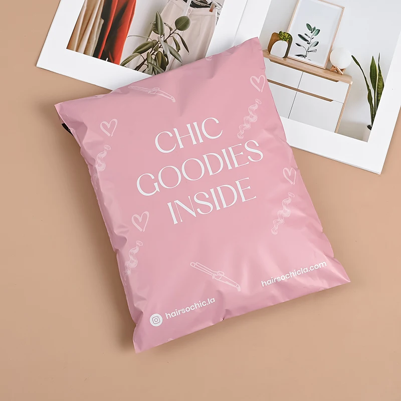 Custom Matte Poly Bag Waterproof Biodegradable Envelope Shipping Bags ...