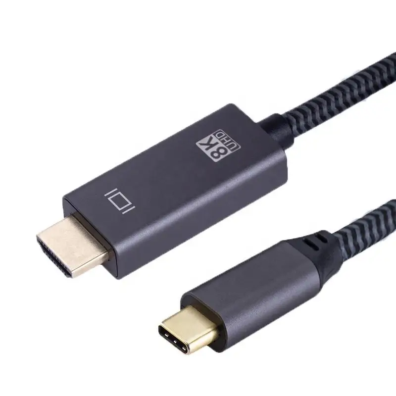 Displayport Dp To Hdmi Cable 8k@30hz Video Cables Hdr 4k120hz Dp To ...