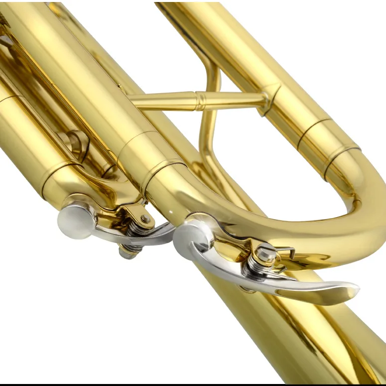 Wholesale Beginner 3 Key Trumpet Standard Set Bb Yellow Brass Trumpet ...
