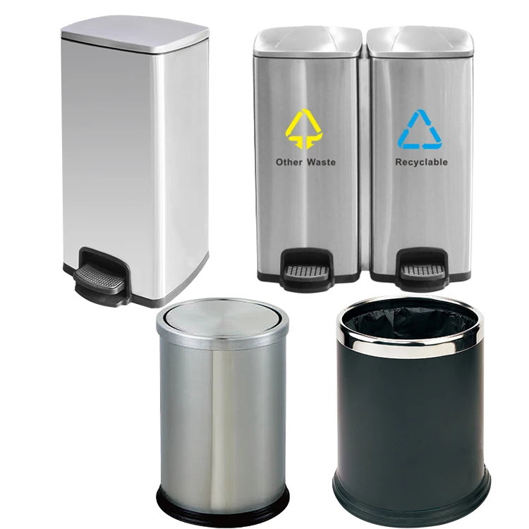 Alibaba.com: 20-200L stainless steel outdoor garbage trash can, indoor ...