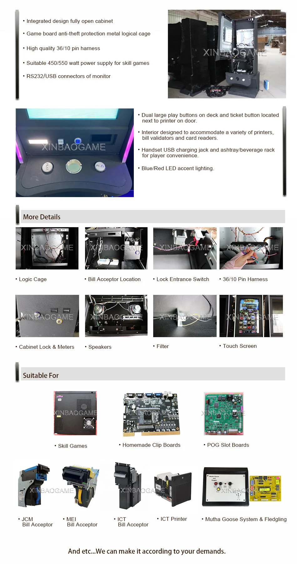 American Coin Operated Skill Machine Skill Game Machines - Buy Skill ...