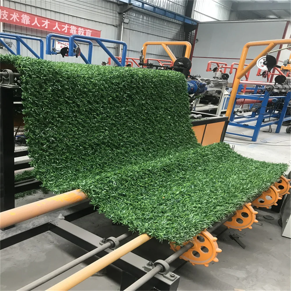 Artificial Grass Wire Fence Machine with Automatic Grass Wire Forming ...
