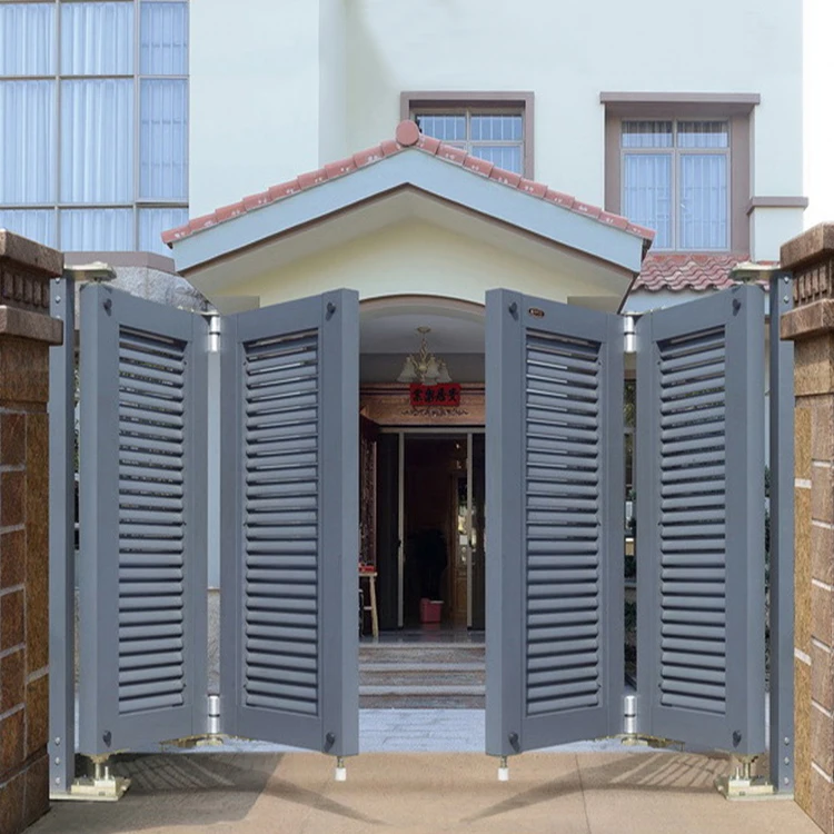 Sunton Automatic Hanging Folding Sliding Gate - Secure & Stylish