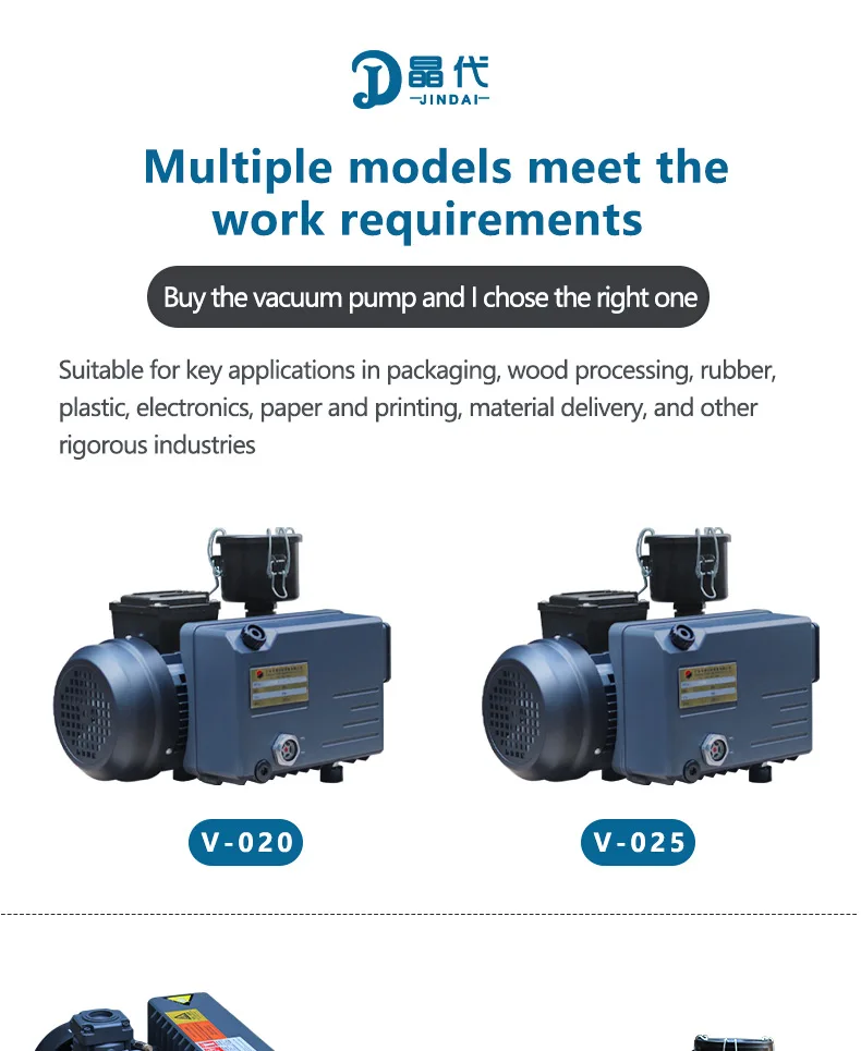 2kw 2.2kw 3kw 7.5kw Vacuum Pump Cnc Oil Vacuum Pumps Dry Value For ...