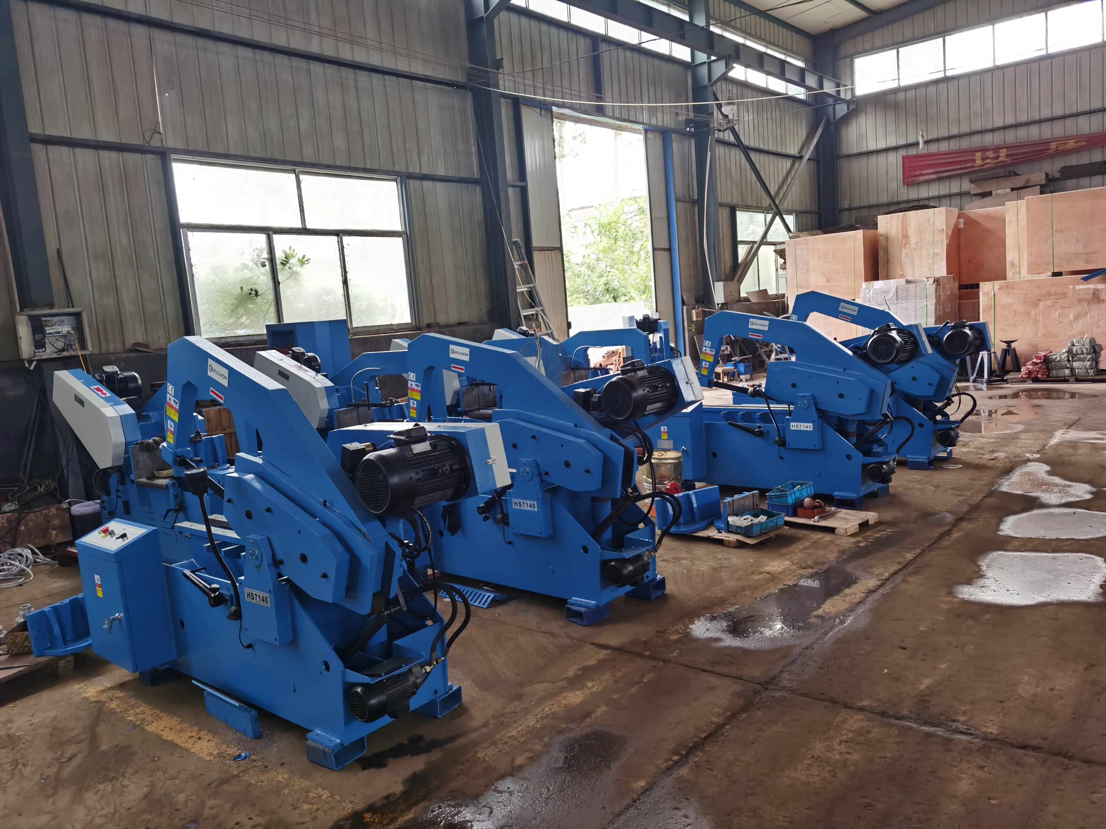 HS7132 Automatic Horizontal Power Tools Table Cutting Hacksaw