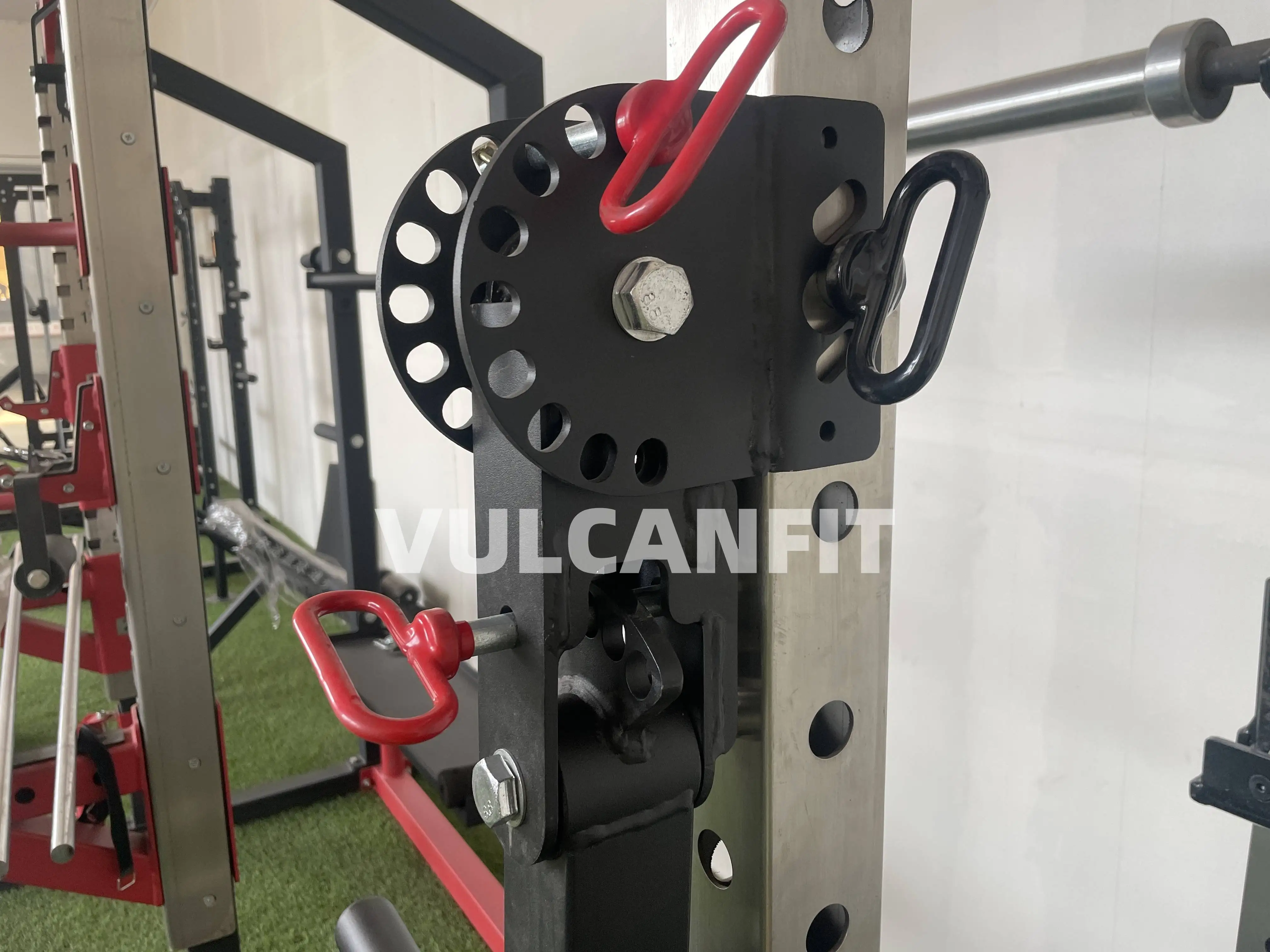 Multi-function Squat Rack Equipment Adjustable Jammer Arms| Alibaba.com